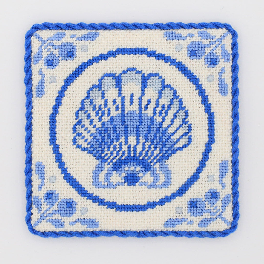 Delft Shell - Kit and Stitch Guide - Abigail Cecile