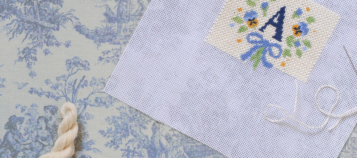 Online Needlepoint Ornament Finishing Class - Abigail Cecile